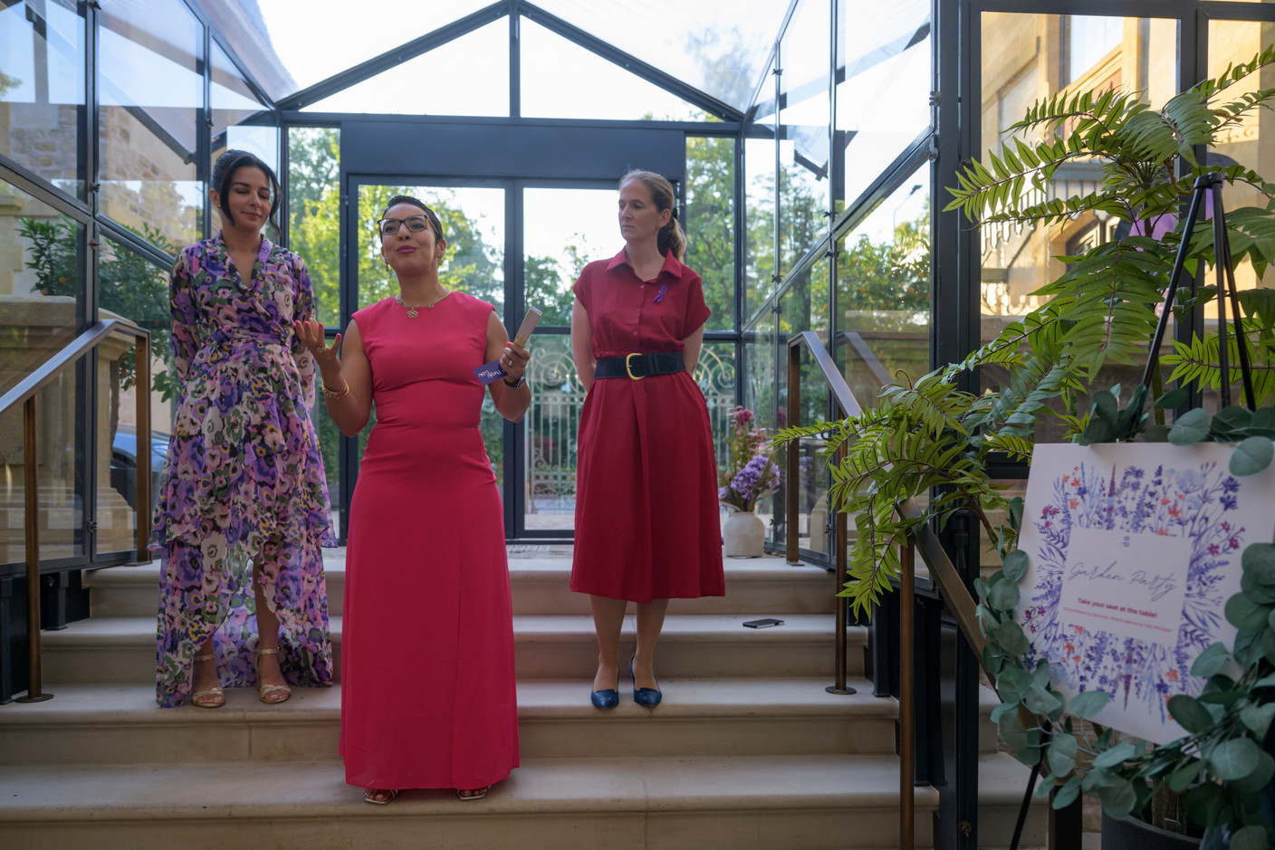 À la Villa Pétrusse, Purple Table organise une garden party d’été ...