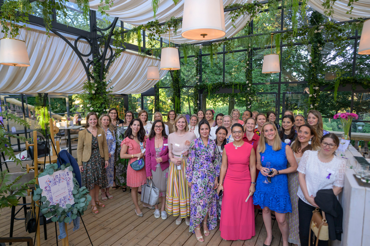 À la Villa Pétrusse, Purple Table organise une garden party d’été ...