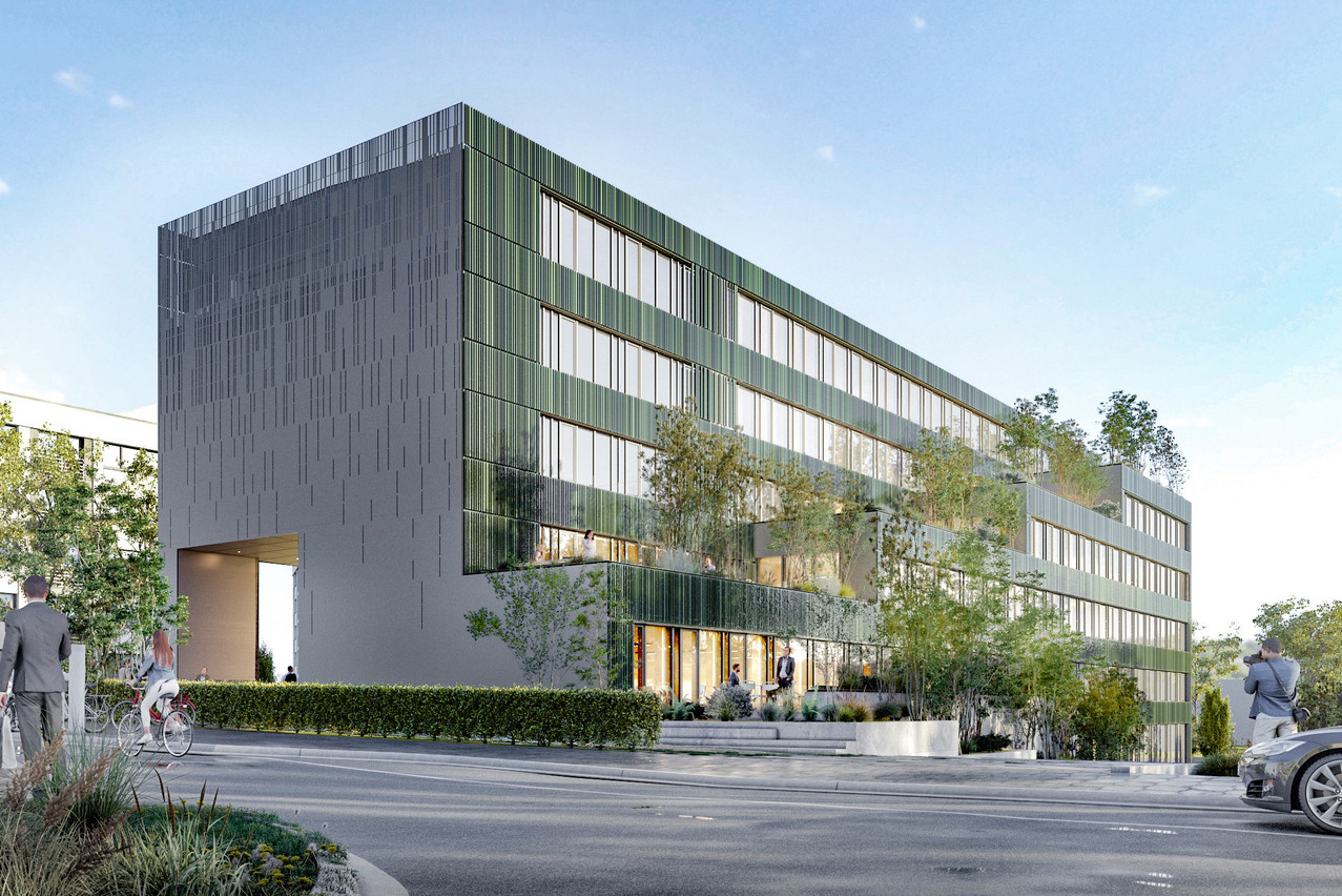 An office building in Hamm that uses natural materials | Paperjam ...