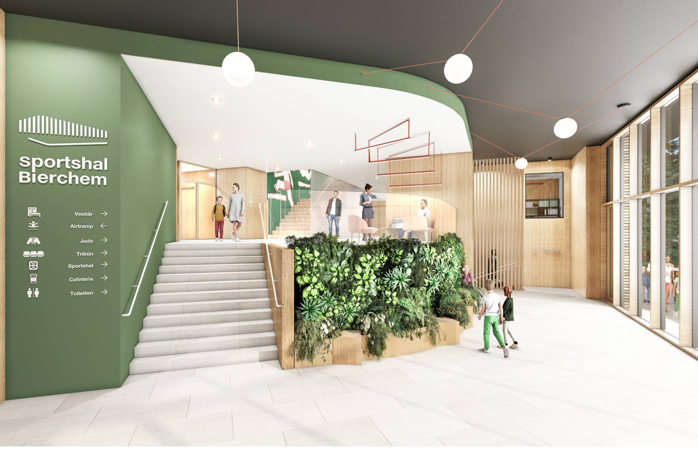Architecture firm BFF… wins the Berchem sports hall | Delano News