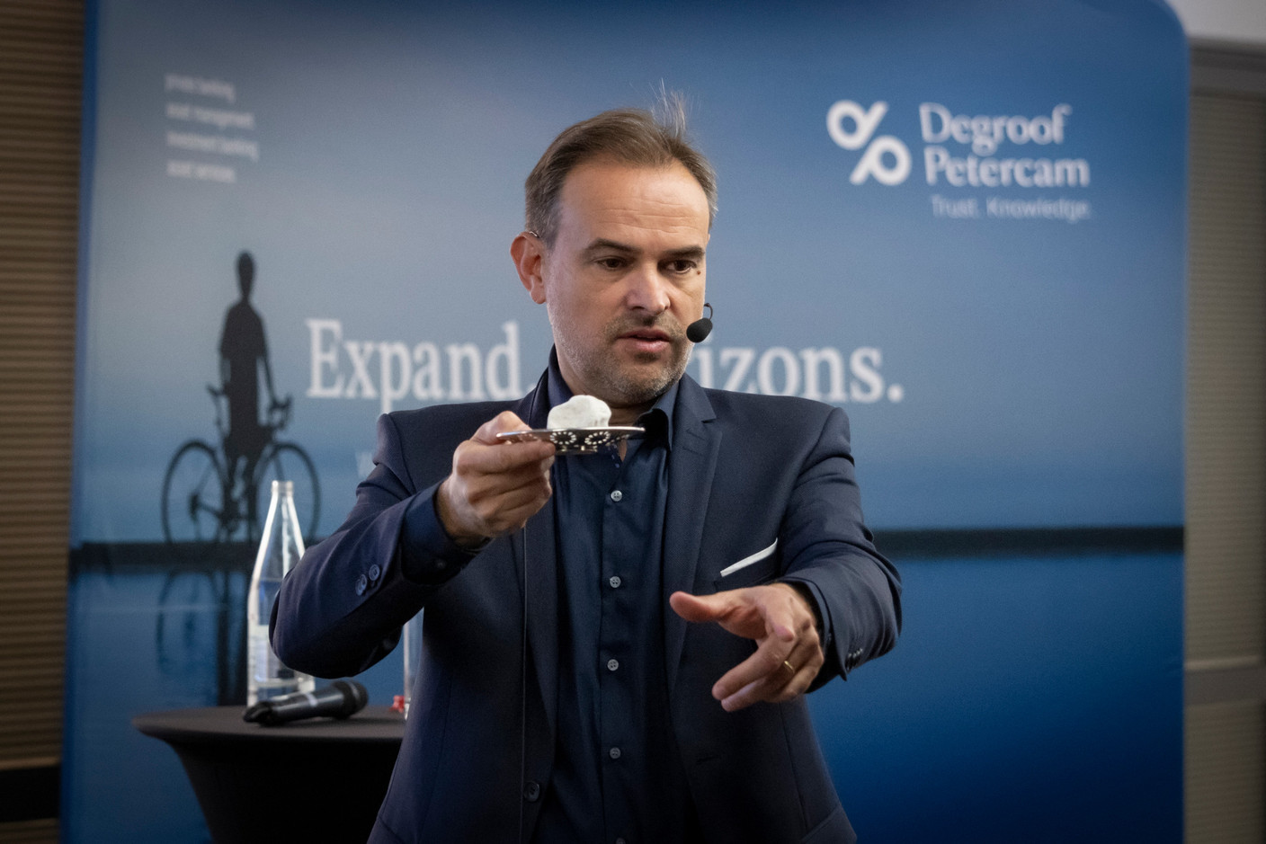 L’astronaute français Patrick Baudry chez Degroof Petercam | Paperjam News