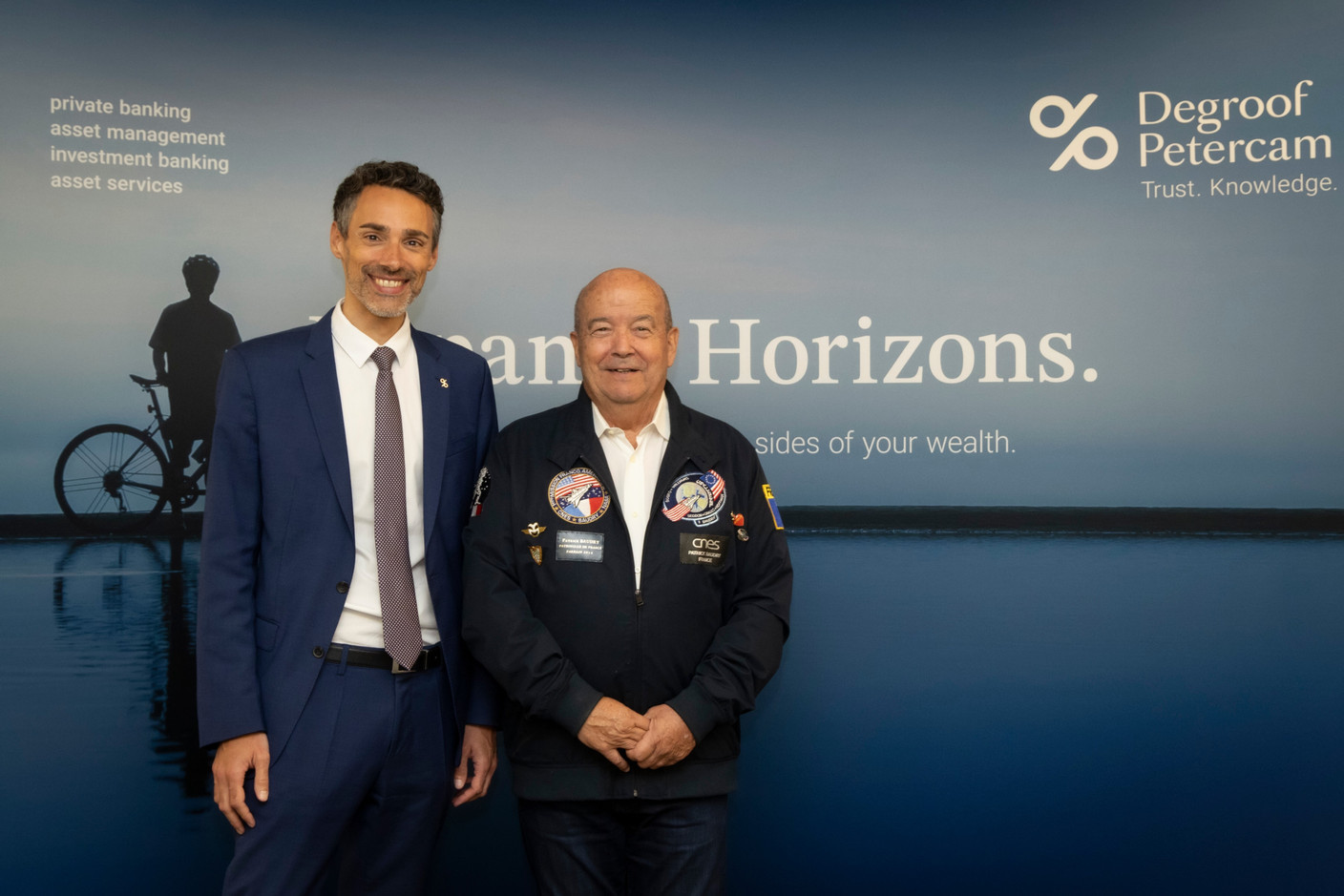 L’astronaute français Patrick Baudry chez Degroof Petercam | Paperjam News