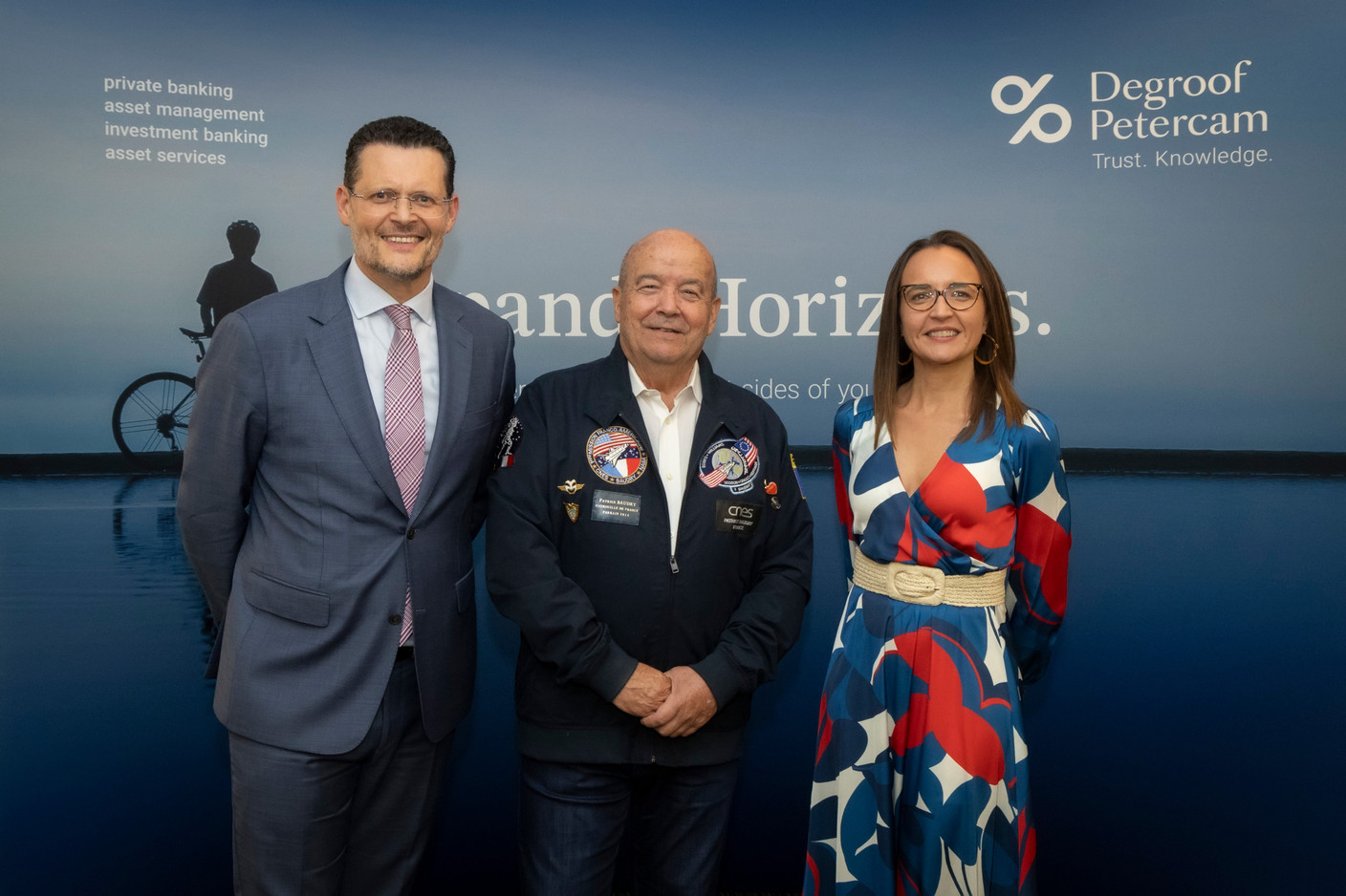 L’astronaute français Patrick Baudry chez Degroof Petercam | Paperjam News