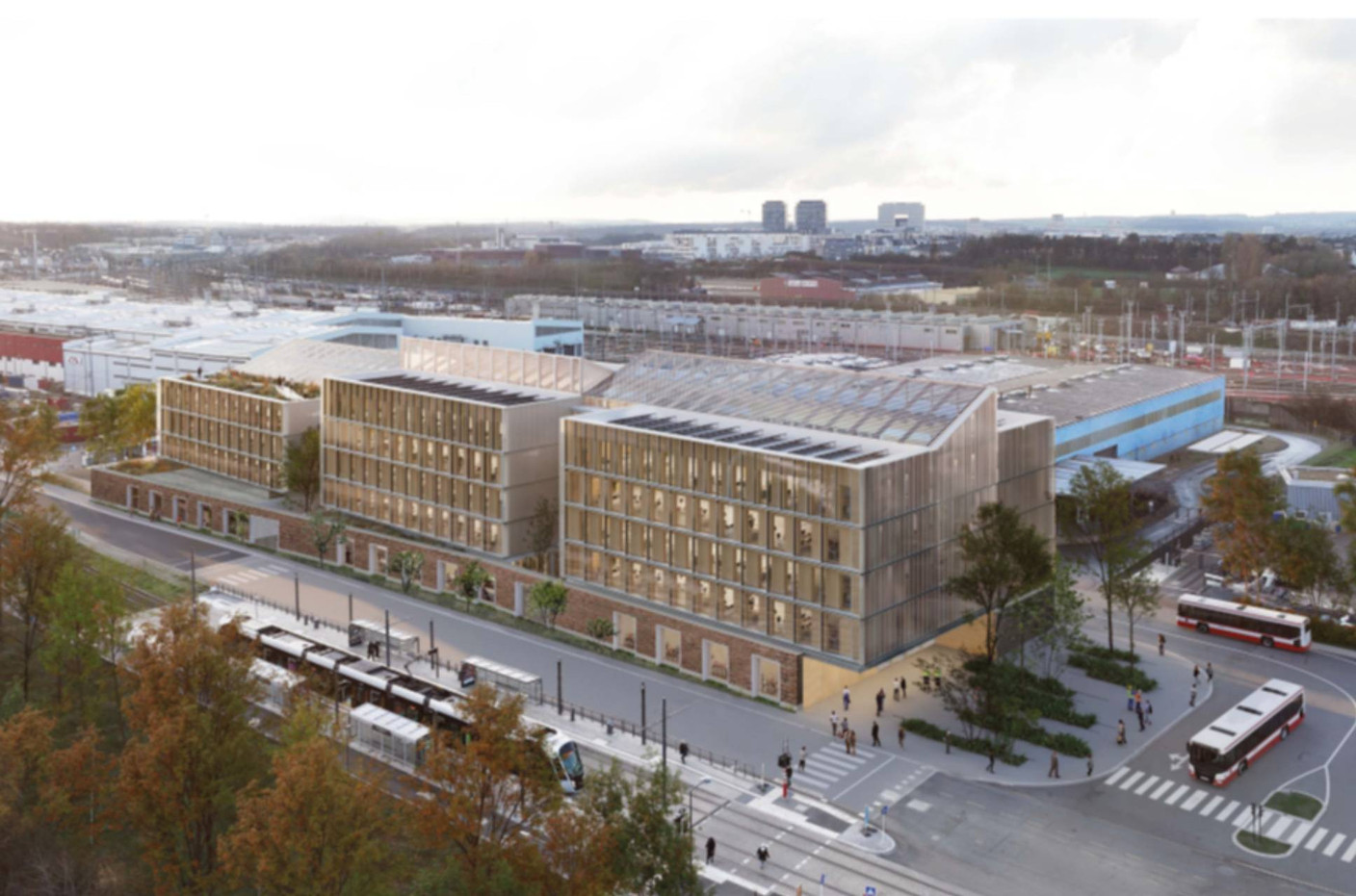 Ballinipitt & groupe Arep pour le nouveau bâtiment des CFL | Paperjam News