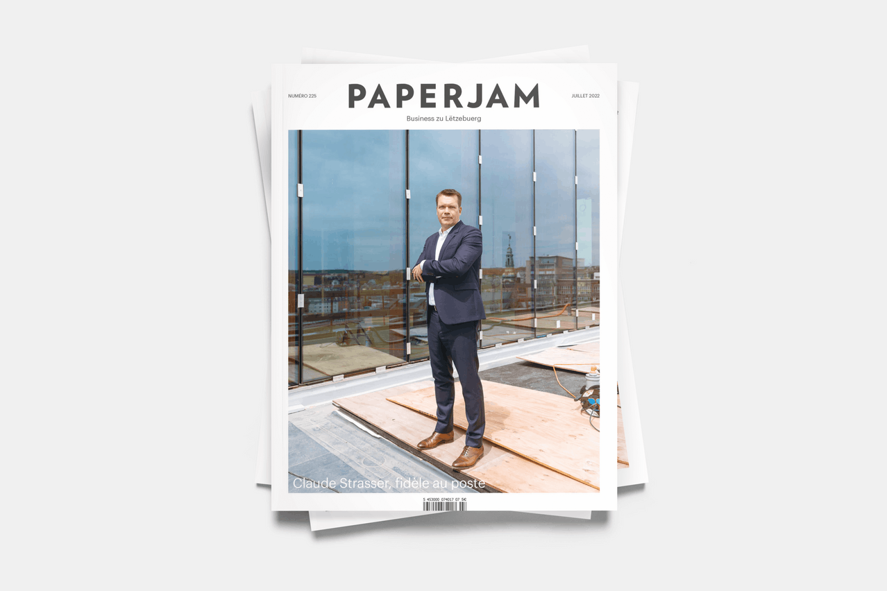 Claude Strasser, fidèle au poste, en une de Paperjam | Paperjam News