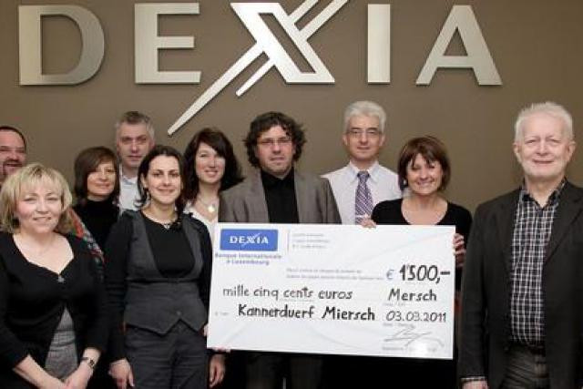 L’agence Mersch de Dexia BIL soutient les enfants du «Kannerduerf ...