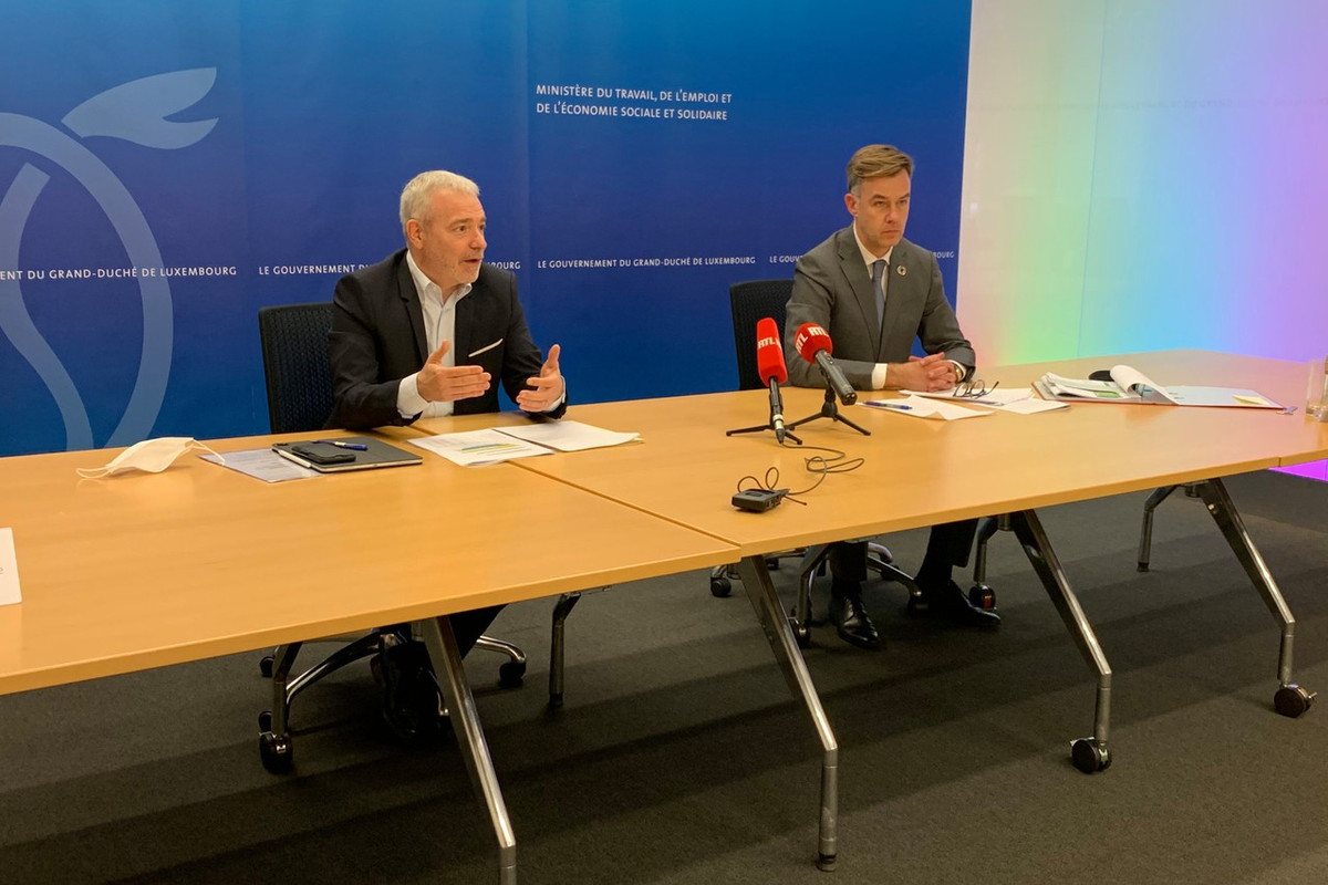 Dan Kersch et Franz Fayot font le point sur le chômage partiel ... Dan Kersch et Franz Fayot font le point sur le chômage partiel ...