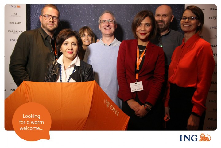 Photo booth at first Delano Live | Paperjam English News