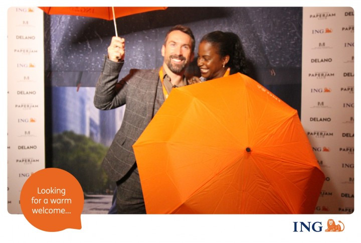 Photo booth at first Delano Live | Paperjam English News