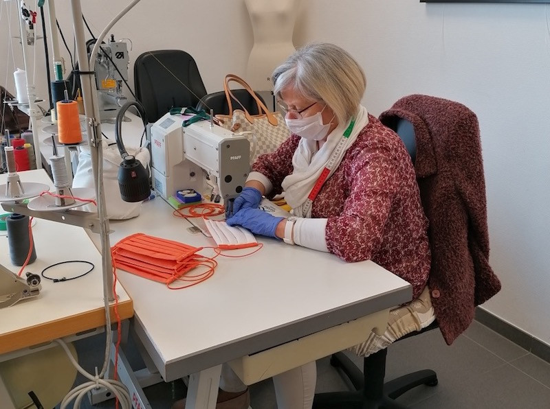 Therapy workshop makes masks | Paperjam English News