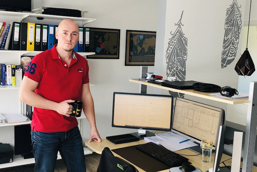 Welcome to my home office: Dorian Van Passenhove | Paperjam English News