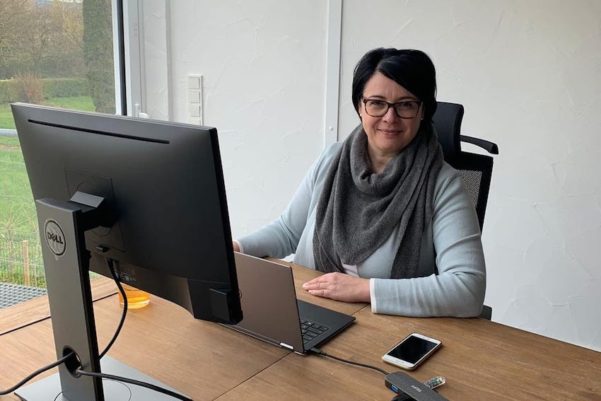 Welcome to my home office: Lisa Backes | Paperjam English News