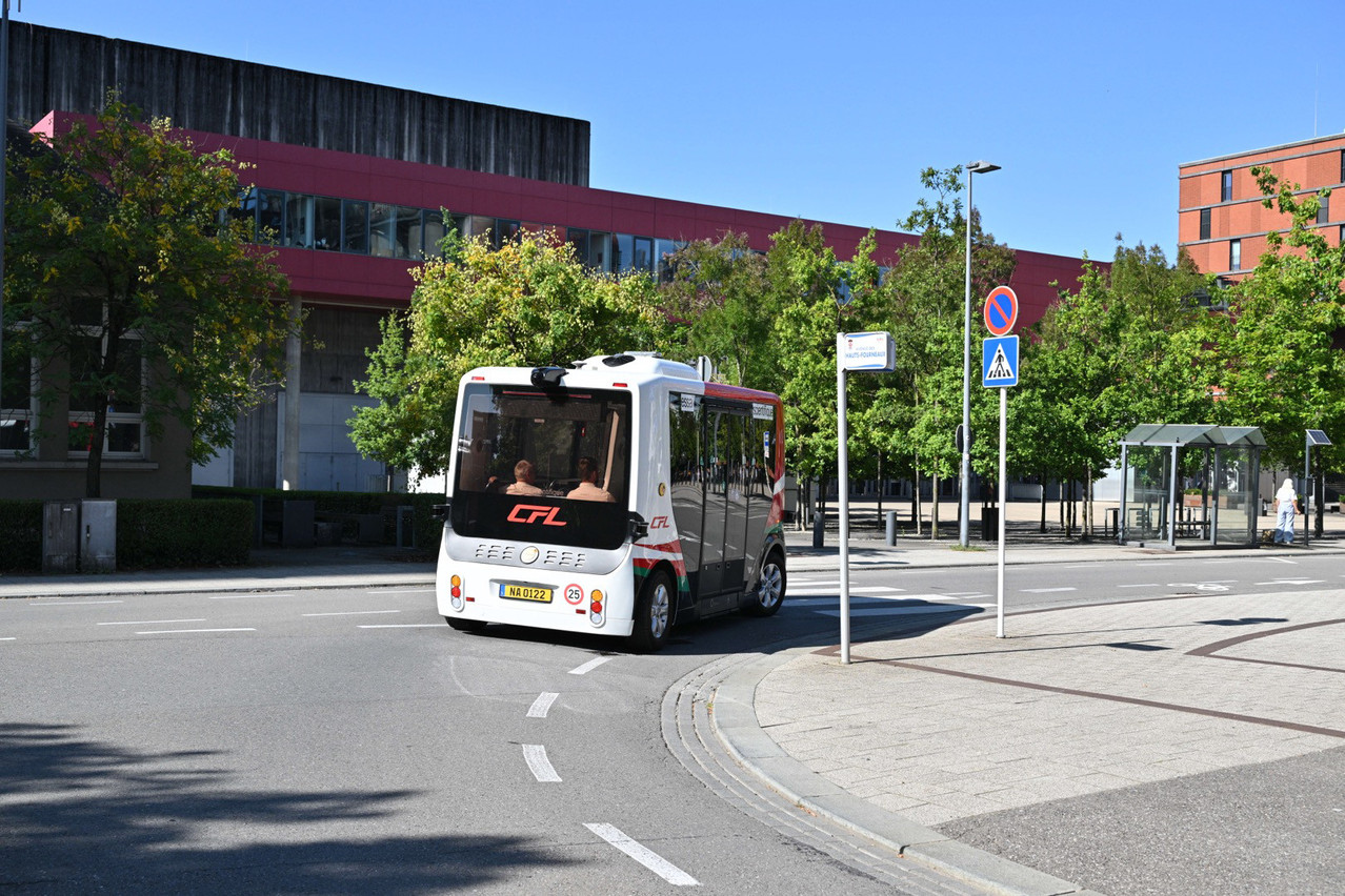 Deux bus autonomes en service à Belval | Paperjam News
