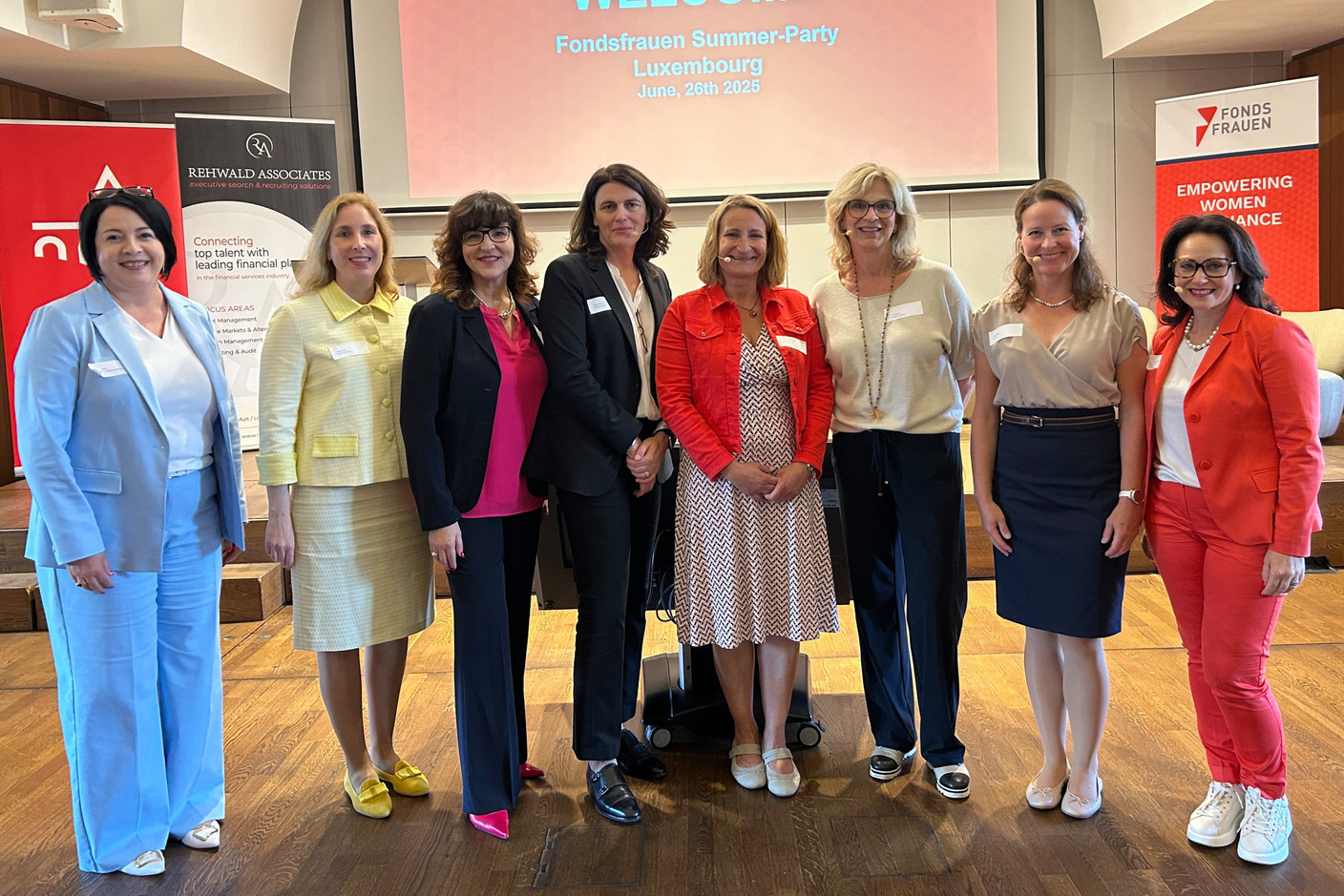 La summer party organisée par Fondsfrauen à la Spuerkeess en photos ...