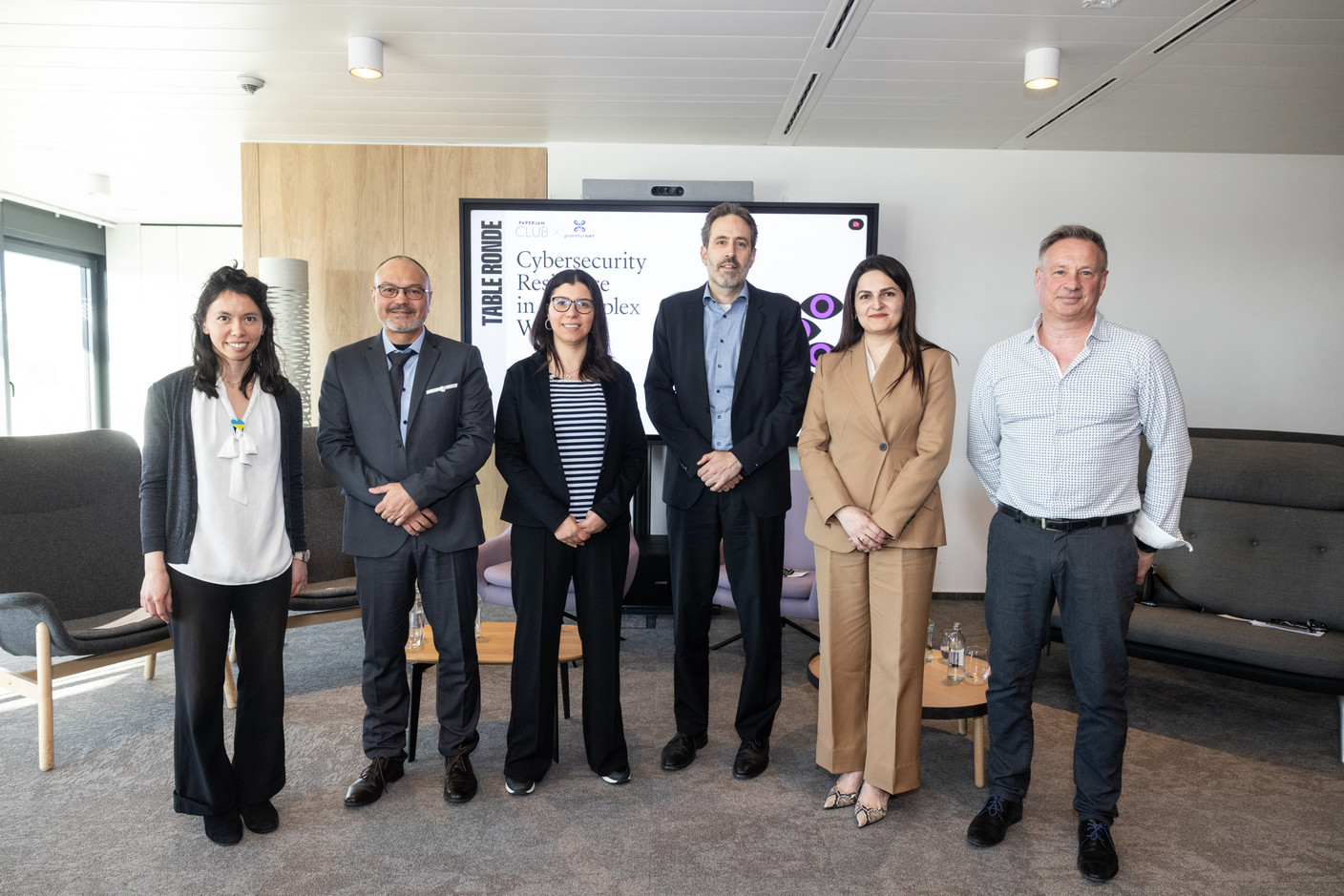 Photo highlights of the Paperjam Club’s cybersecurity roundtable ...