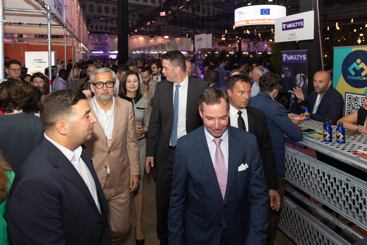 In photos: Crown Prince Guillaume at Nexus2050 | Delano News