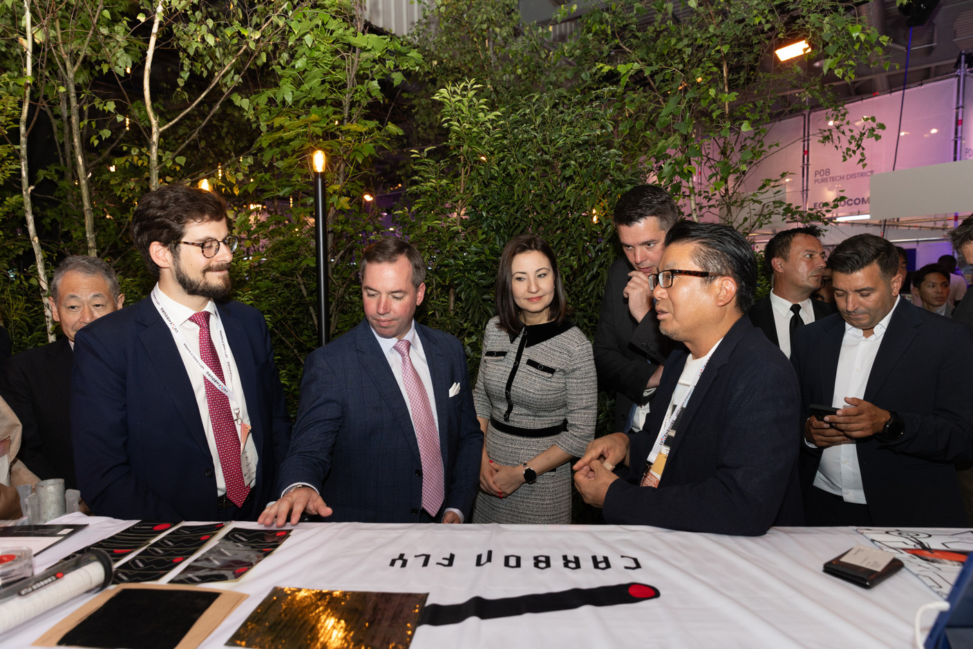 In photos: Crown Prince Guillaume at Nexus2050 | Delano News