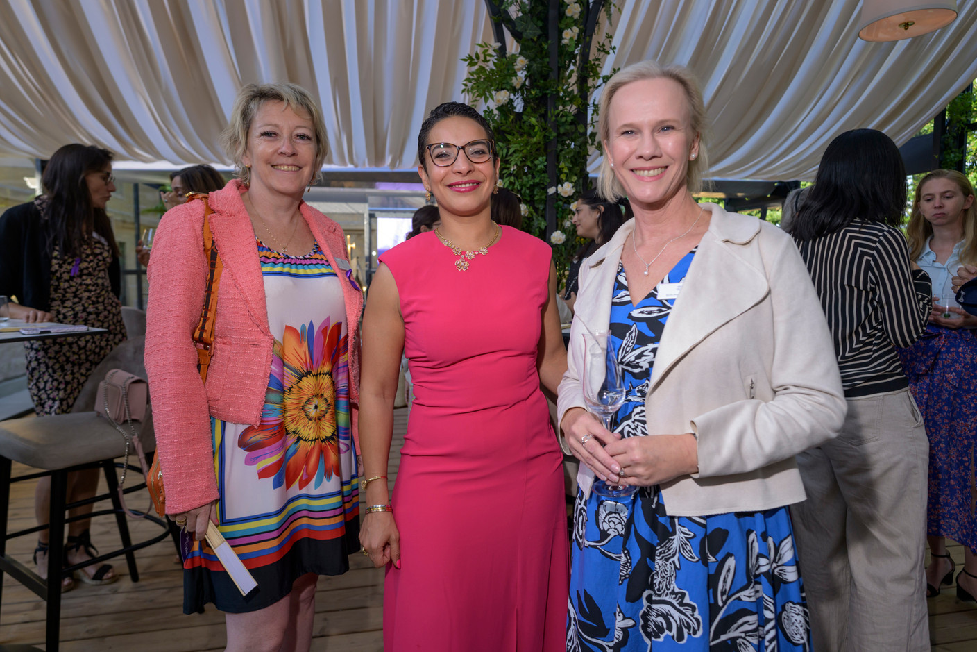 In photos: Purple Table holds summer garden party | Paperjam English News