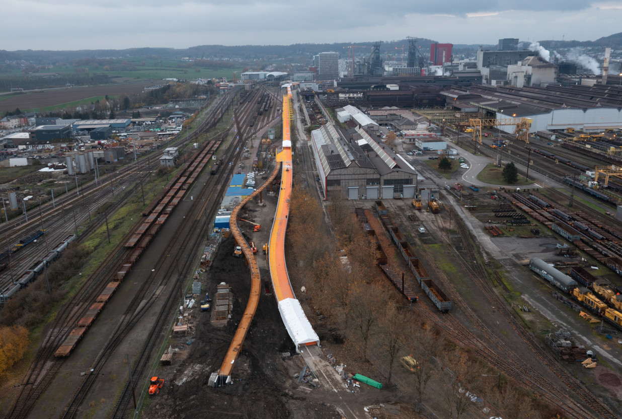 La piste cyclable reliant Esch-sur-Alzette à Belval a été inaugurée ...