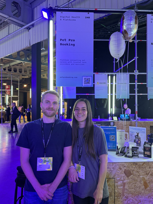 Johanna Baur and Morgan Joseph are building the Doctena for animals ...