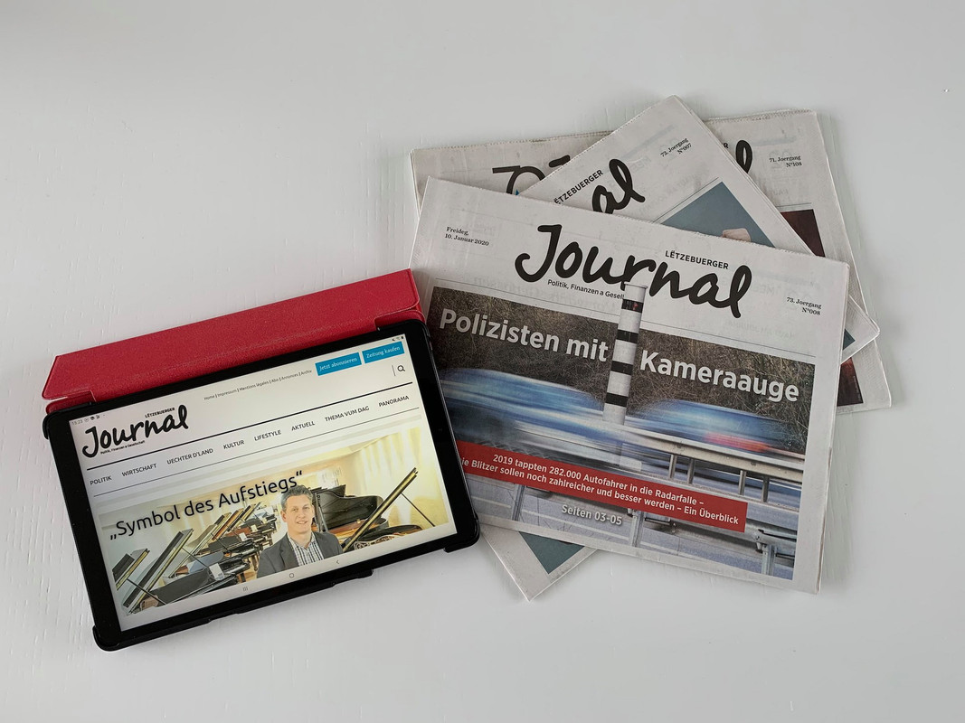Le «Journal» passera en version digitale le 1er janvier | Paperjam News