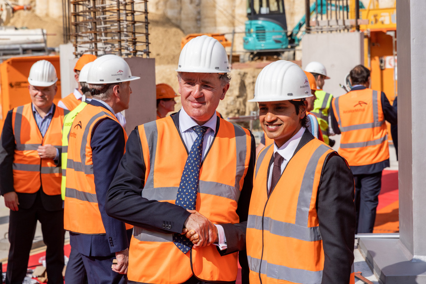 Siège d’ArcelorMittal: première pierre posée | Paperjam News