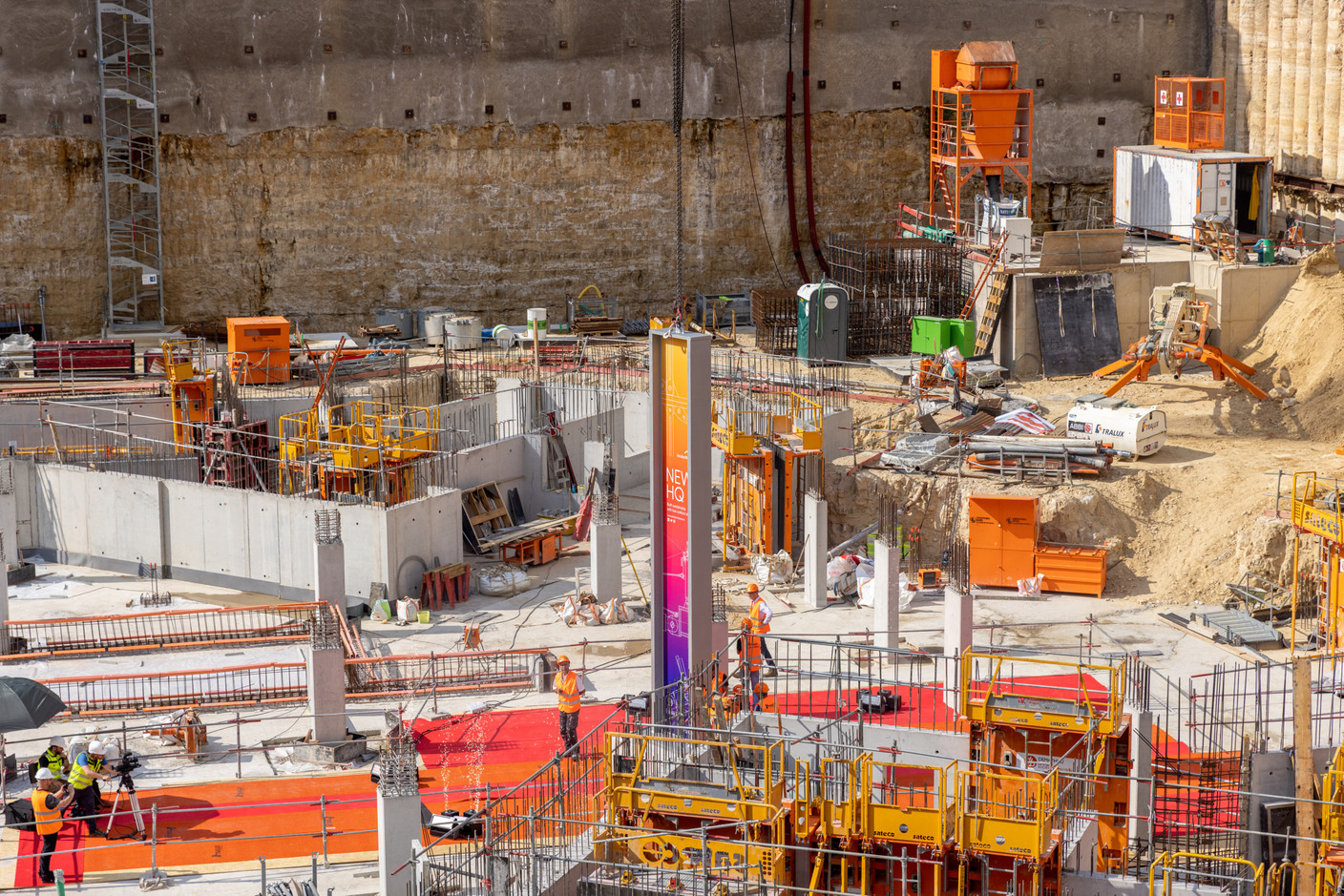 Siège d’ArcelorMittal: première pierre posée | Paperjam News