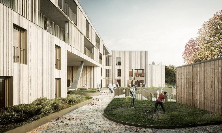 Logement abordable: 27 appartements en projet à Wunnen am Park ...