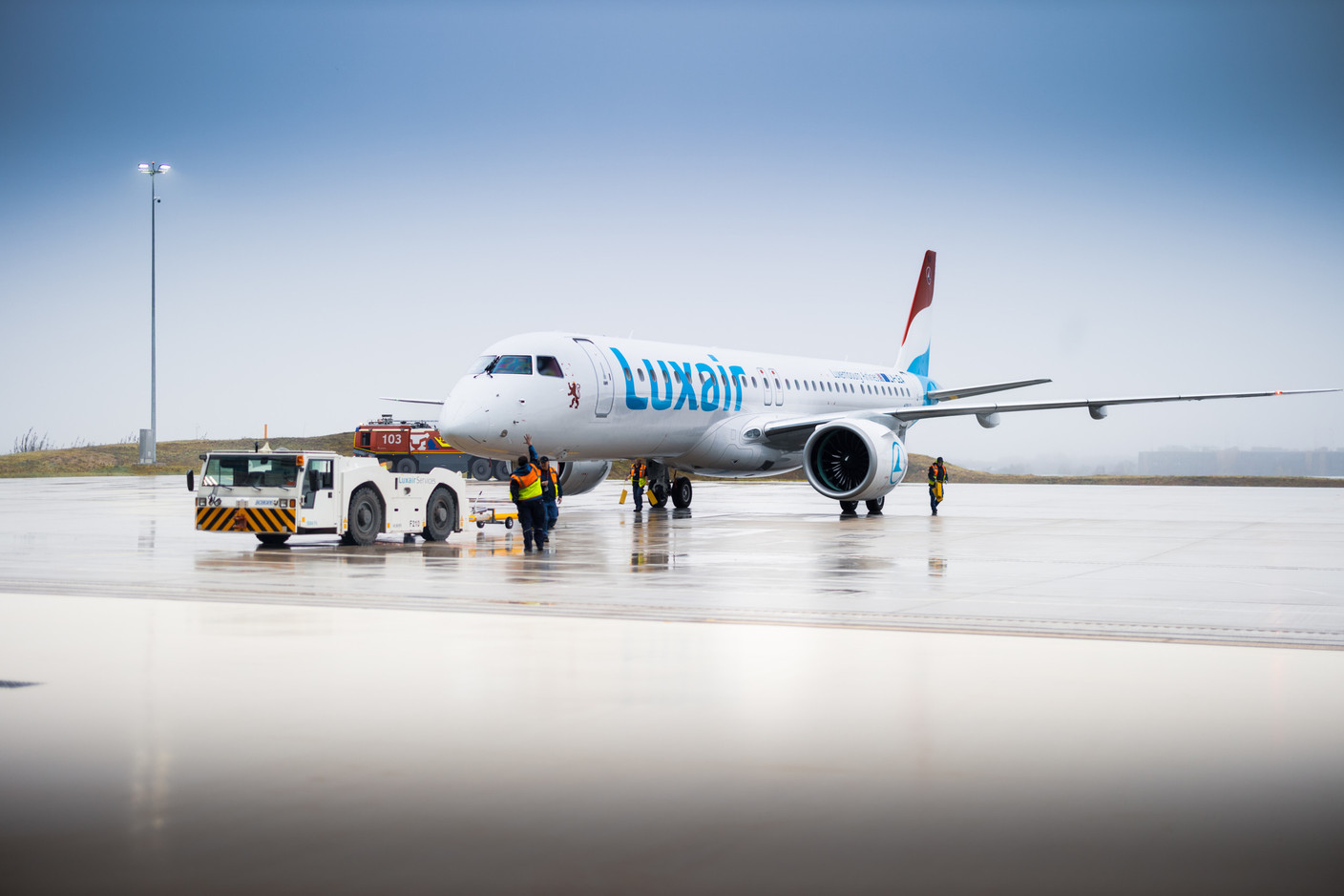 Luxair receives its first E195-E2 (Photos) | Paperjam English News