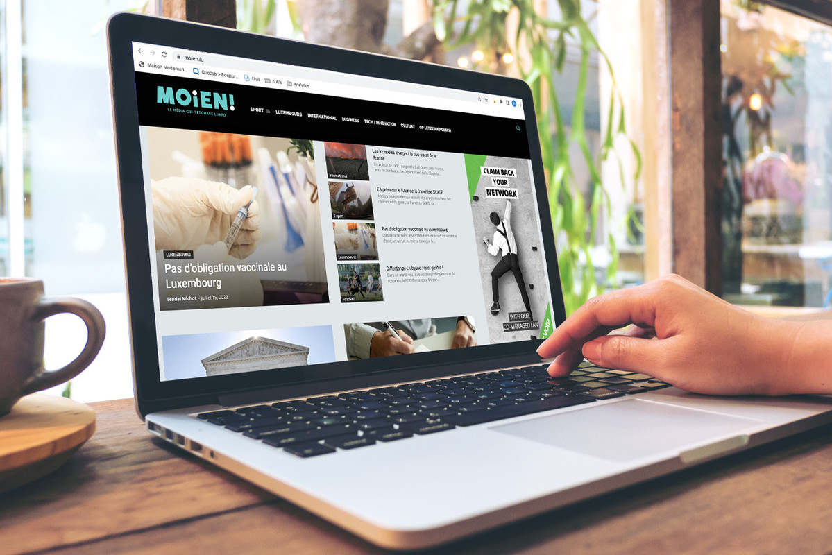 Moien.lu passe du luxembourgeois au français | Paperjam News