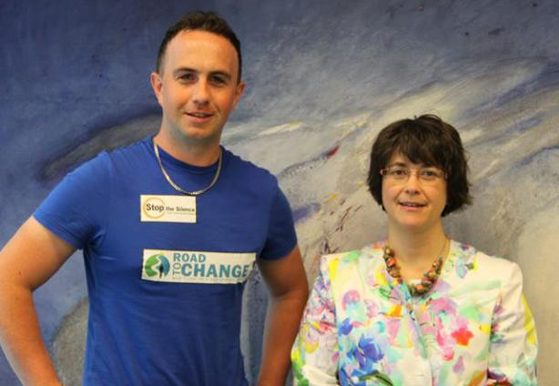 Abuse advocate continues trek | Delano News