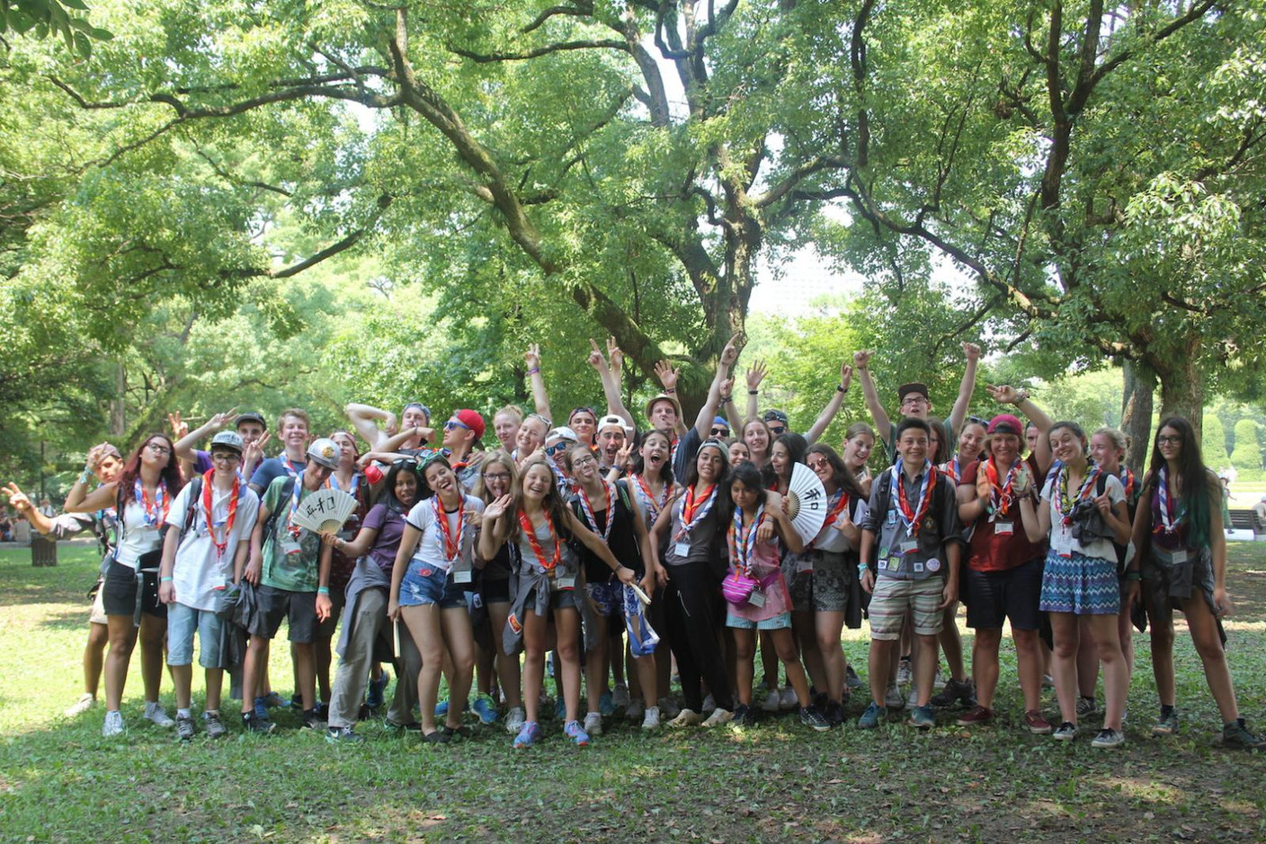 Luxembourgers join world scout gathering | Delano News