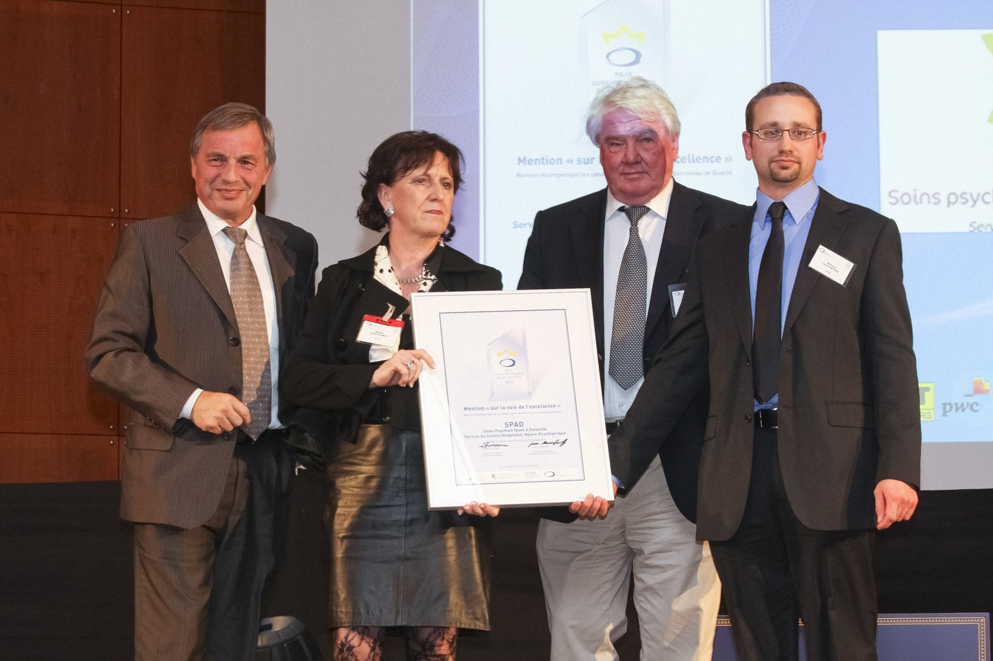 Remise des prix de la Semaine de la Qualité - Vendredi 25 novembre 2011 ...