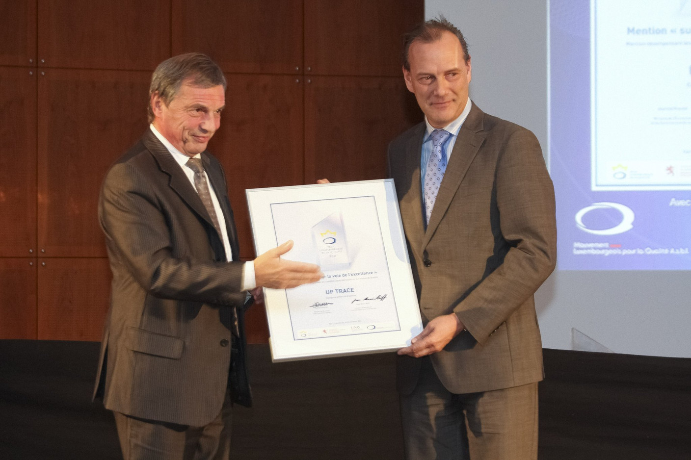 Remise des prix de la Semaine de la Qualité - Vendredi 25 novembre 2011 ...