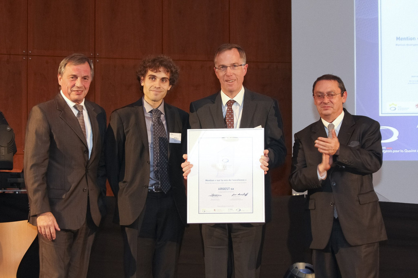 Remise des prix de la Semaine de la Qualité - Vendredi 25 novembre 2011 ...