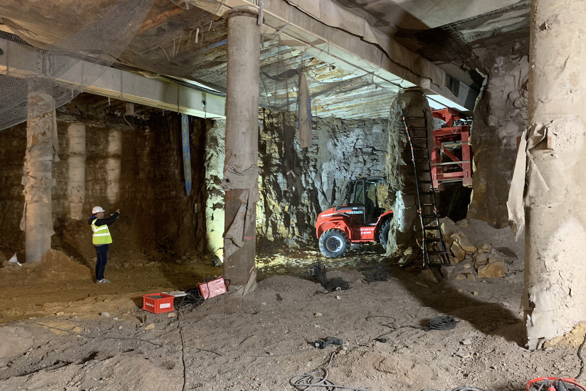 Au cœur du chantier titanesque du parking Knuedler | Paperjam News