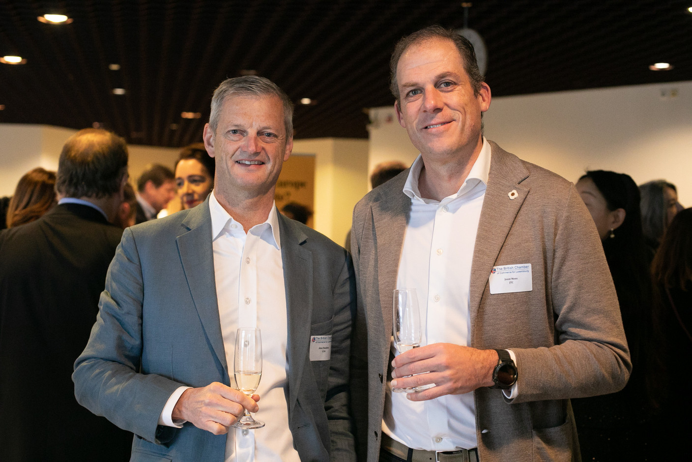 Les professionnels de la finance au déjeuner de Noël de la BCC ...