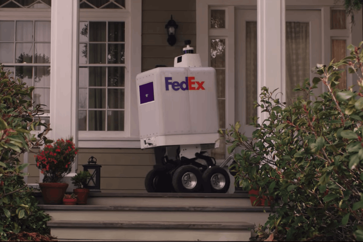 Le robot autonome de FedEx dans les rues de New York | Paperjam News