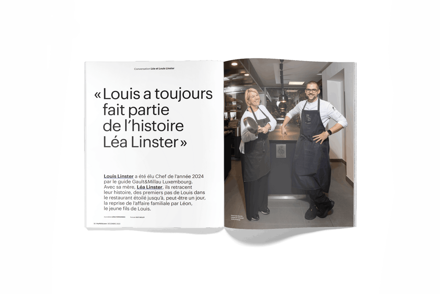 Sasha Baillie et les tendances pour 2024 en une de Paperjam | Paperjam News