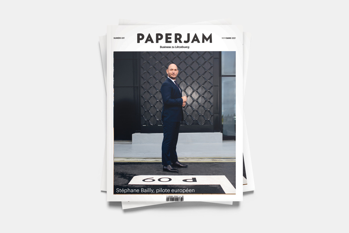 Stéphane Bailly, European driver, on the front page of Paperjam ...