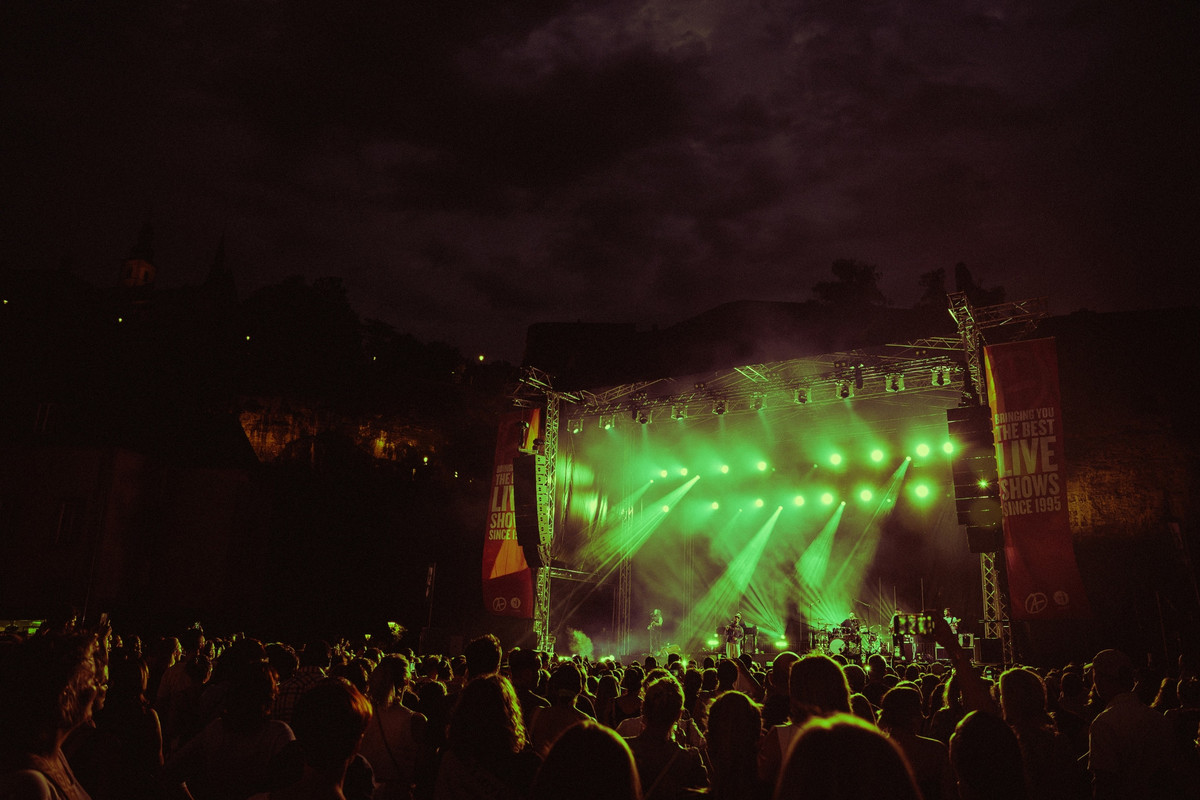 The magic of open-air concerts at neimënster with den Atelier ...