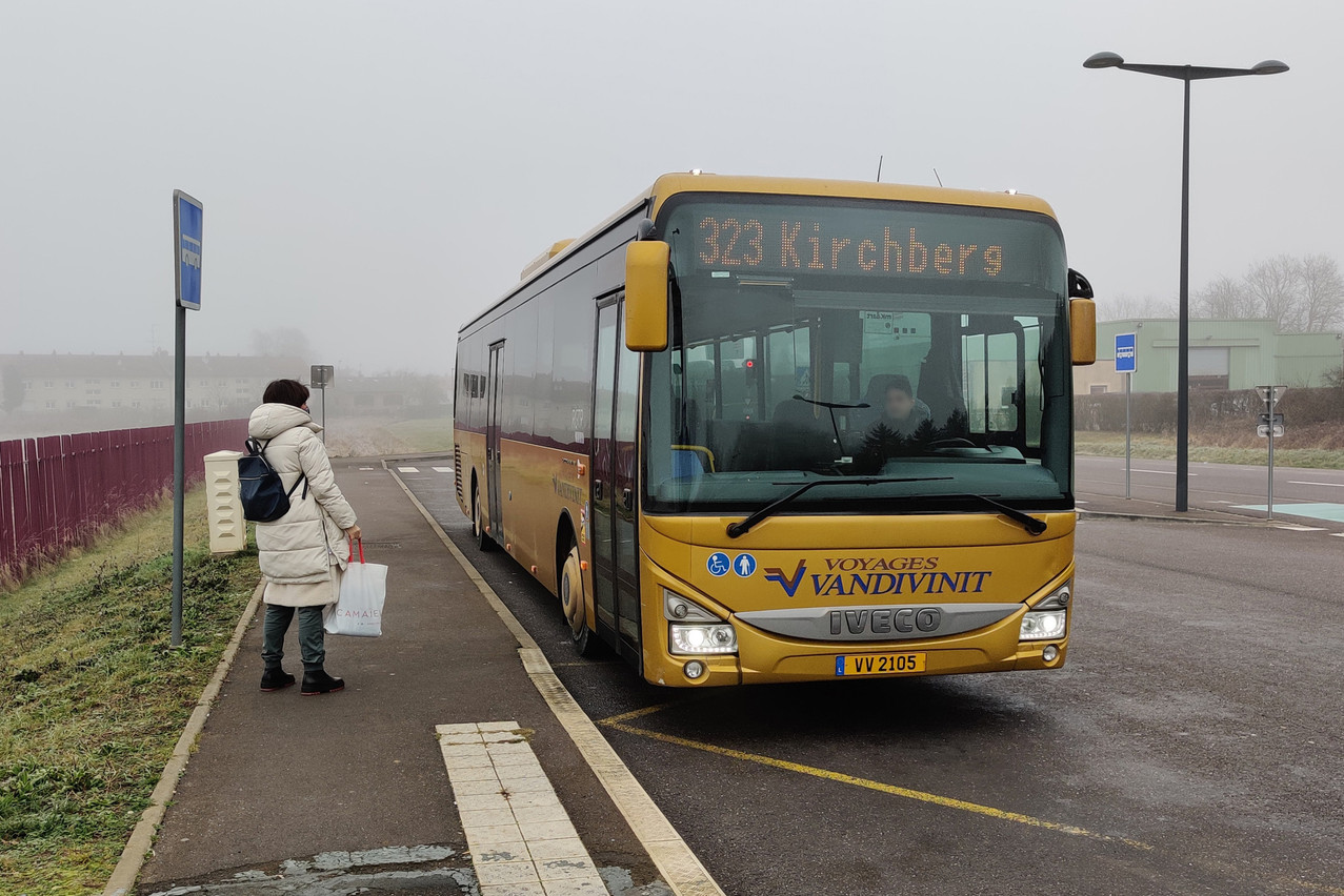 La ligne 323 gratuite au-delà de la frontière | Paperjam News
