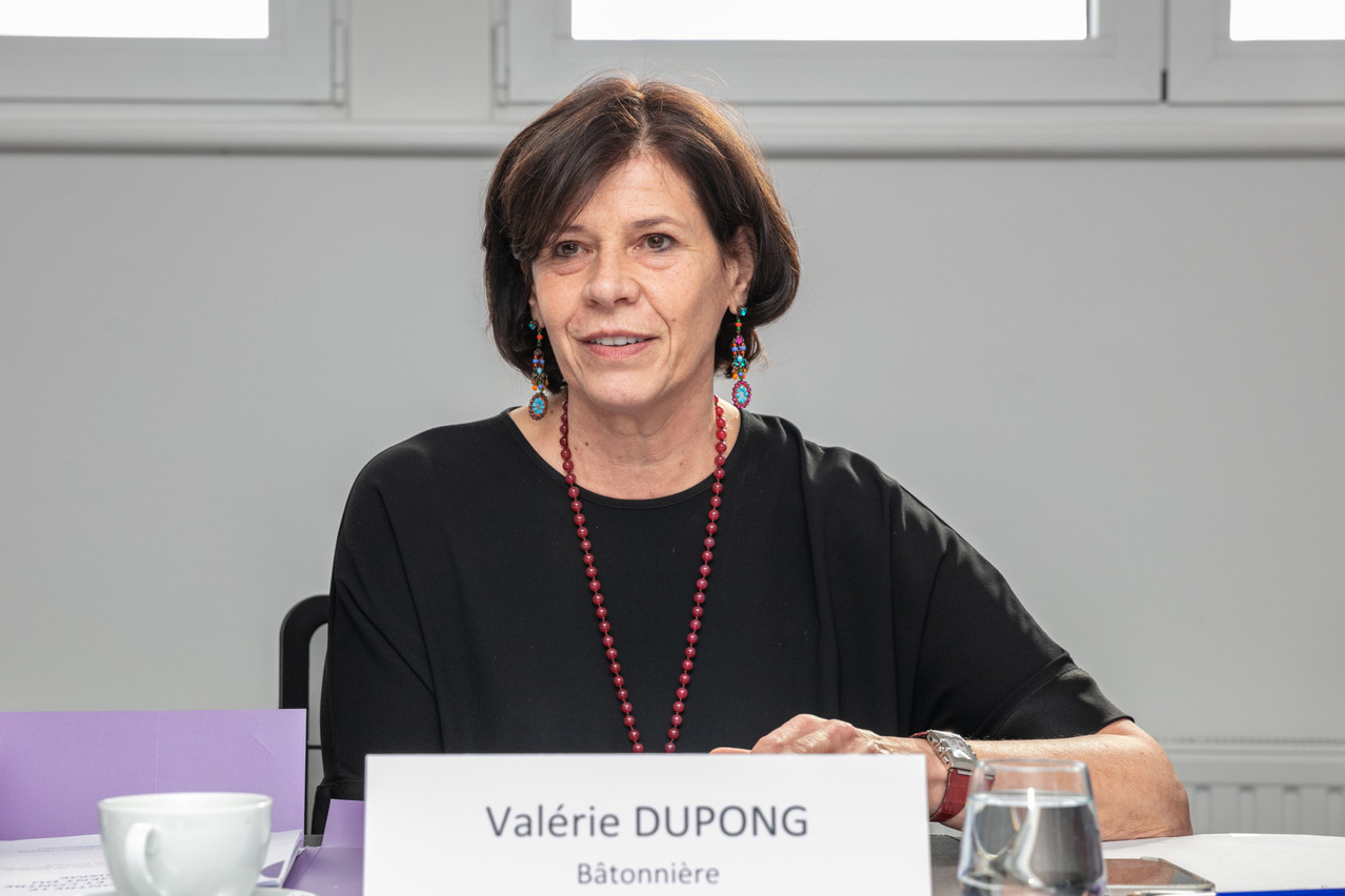 Au Barreau, Valérie Dupong va passer le relais à Pit Reckinger ...