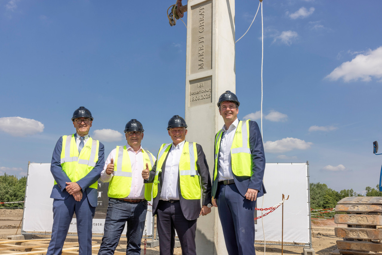 Vodafone breaks ground on its logistics hub in Bettembourg | Paperjam ...