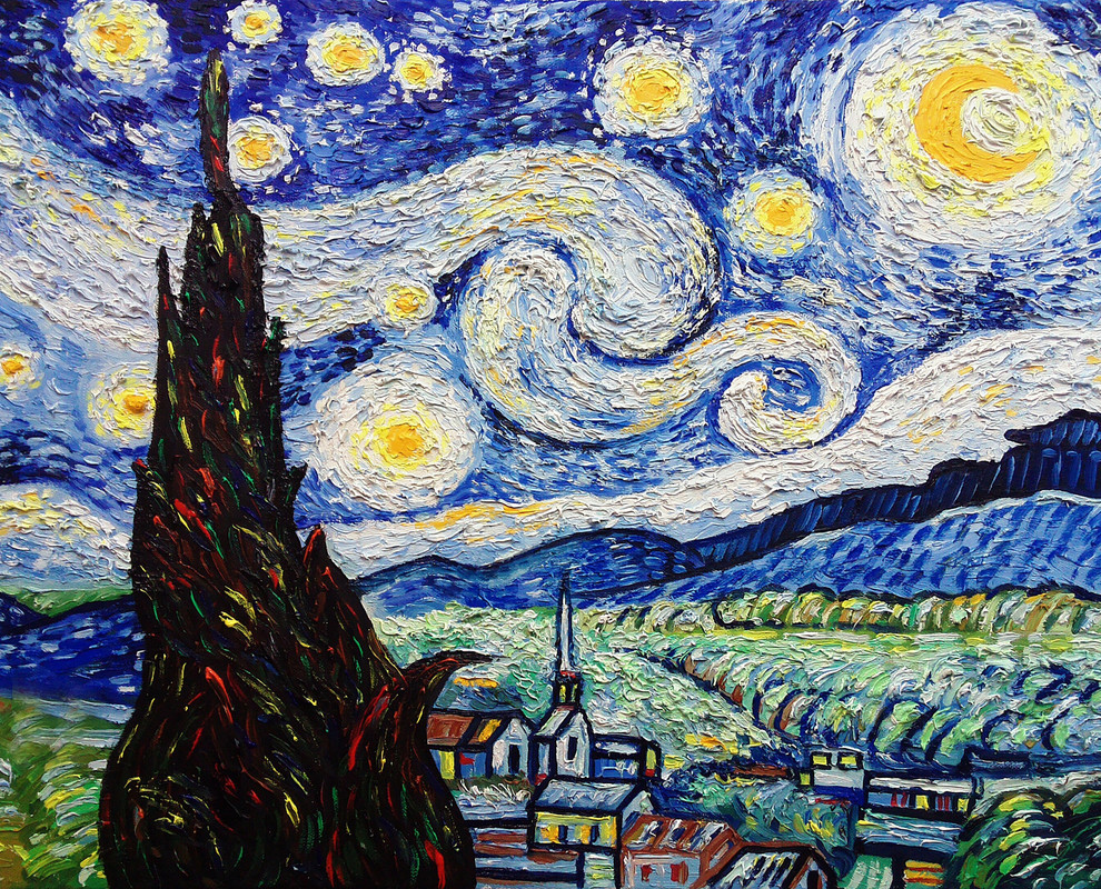 Recreate the Starry Night painting | Paperjam Club